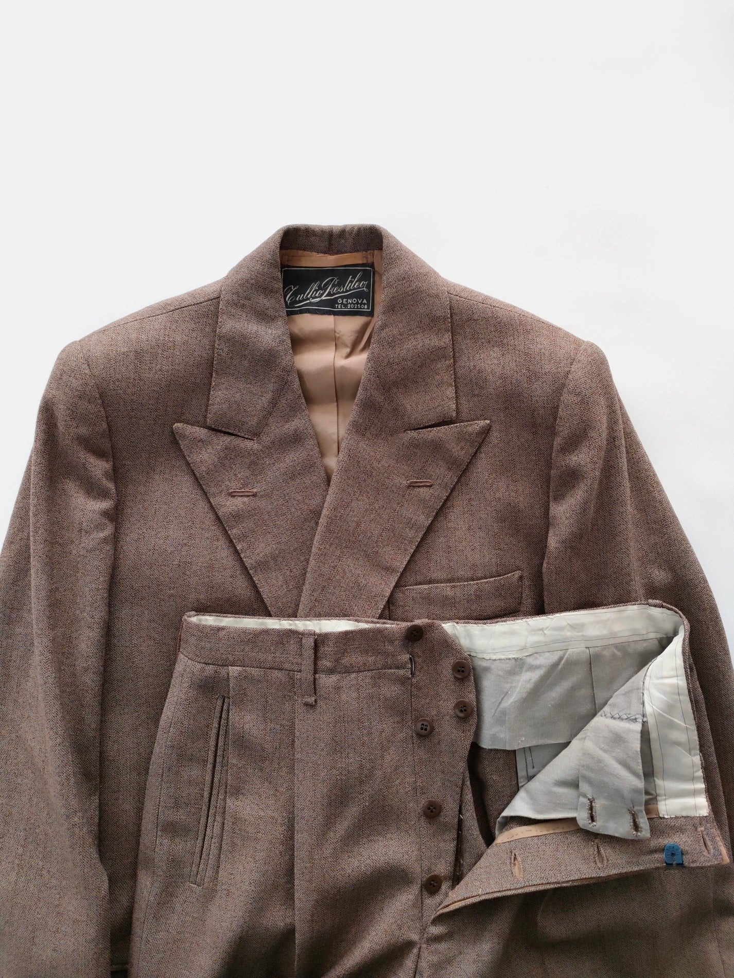 Su Misura DB Suits in Wool – A.A